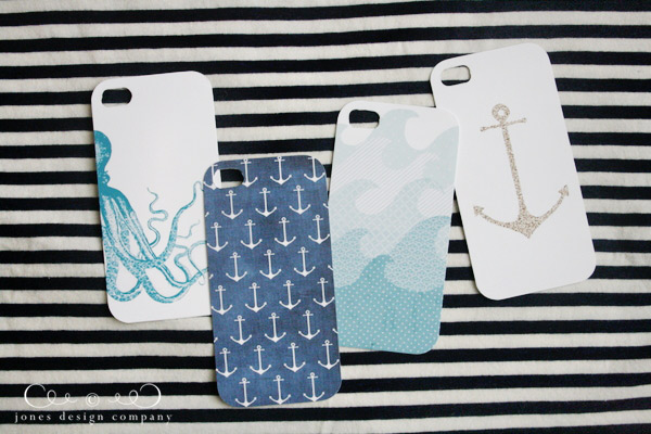 free printable diy summer iphone covers | jones design company